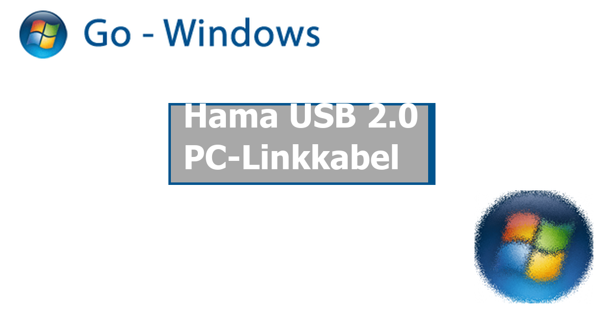 Hama USB 2.0 PC-Linkkabel PC Hardware & Treiber