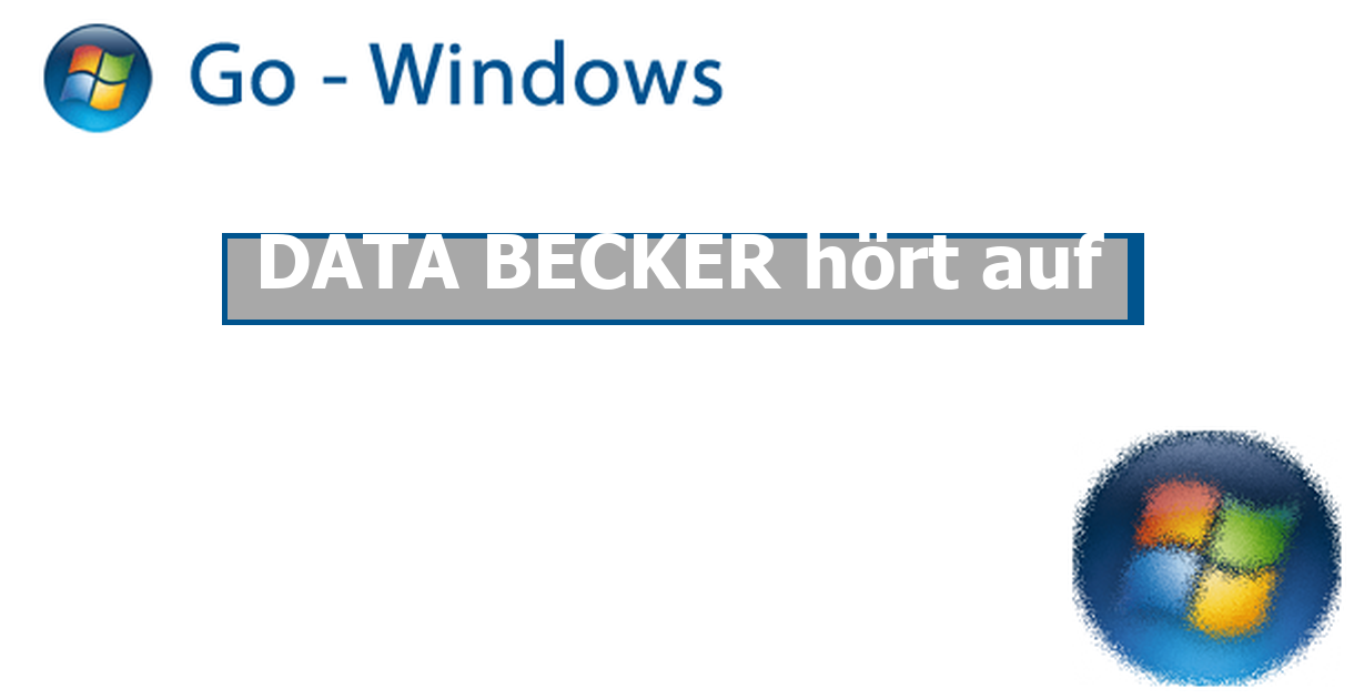 DATA BECKER hört auf PC Software