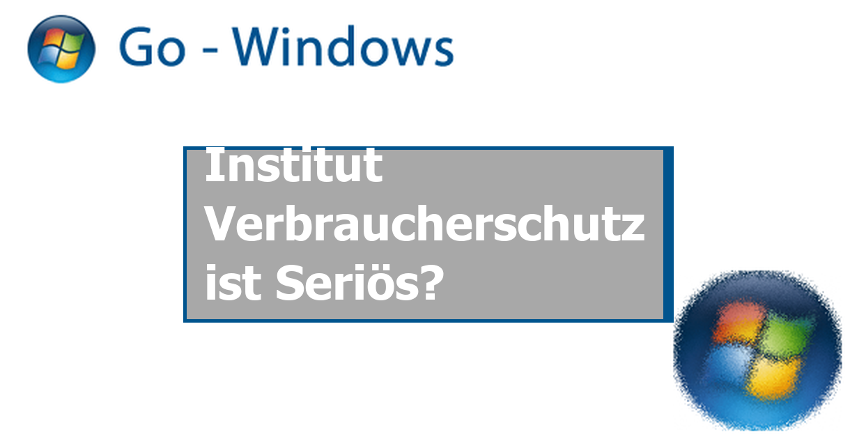 Institut Verbraucherschutz ist Seriös? Off Topic