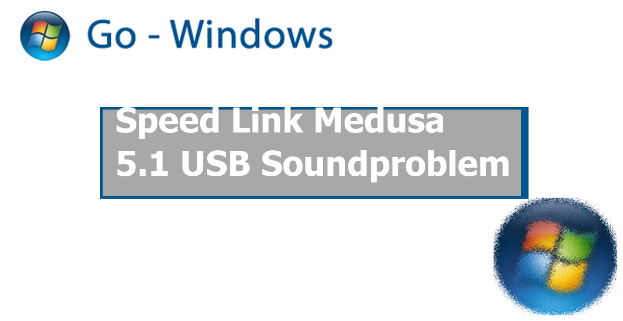 Speed Link Medusa 5.1 USB Soundproblem PC Hardware & Treiber