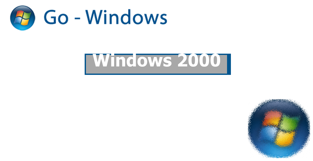 Windows 2000 PC Software
